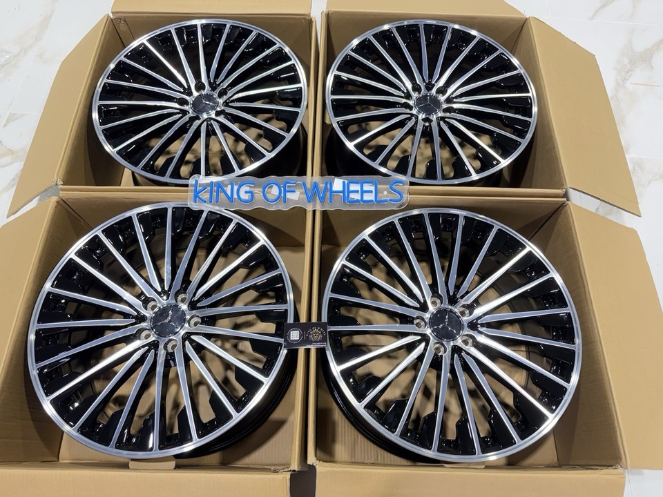 20" RIMS FIT MERCEDES S CLASS S600 S580 S560 S550 S500 S63 WHEELS SET ...