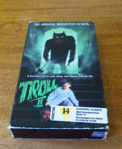 Troll 2 II VHS Rare Vintage horror RARE Best Worst Movie Goblin | eBay
