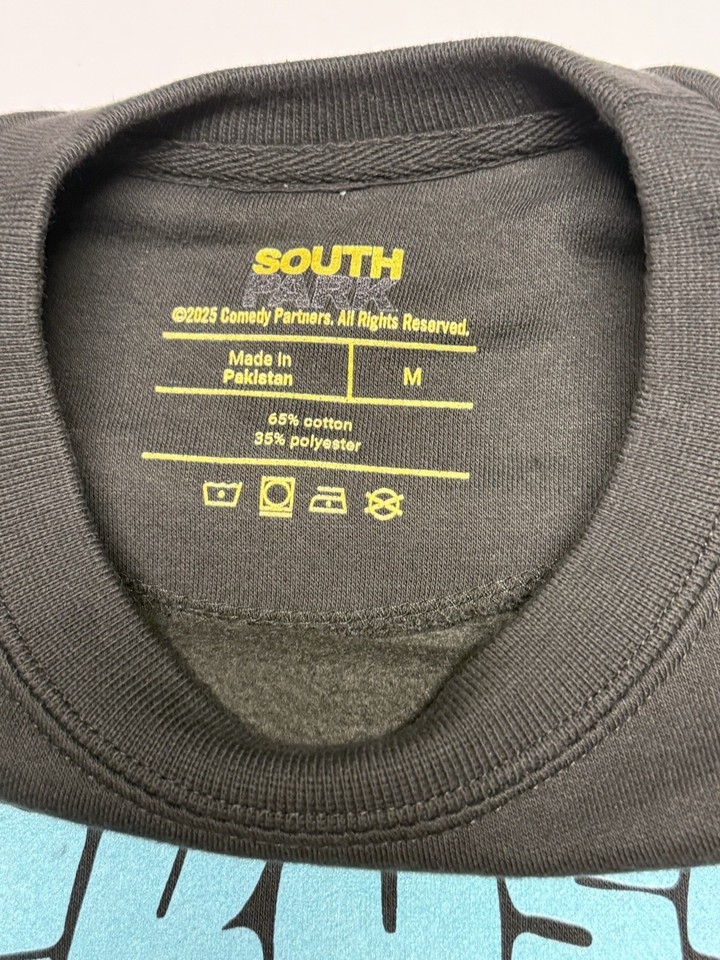 South Park Grey Cartman Sweatshirt Size Medium Adult Unisex Comedy ...