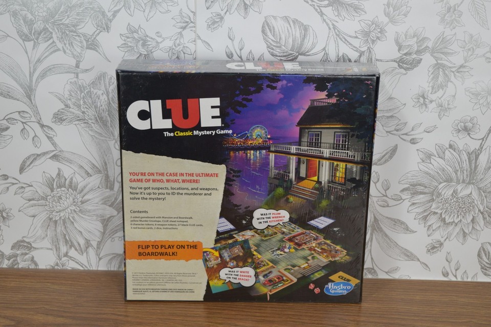 Clue The Classic Mystery Mansion Murder Game Hasbro 2013 SEALED | eBay