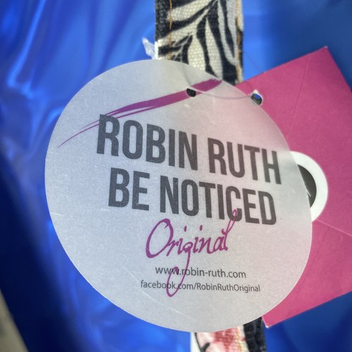 Robin Ruth Tote Bag Colorful “CITY OF MIAMI” White & Black W/Coral ...