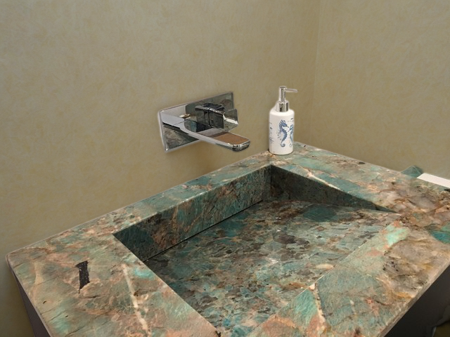 Amazonite quartz Bathroom countertops/natural green quartz Island Table ...