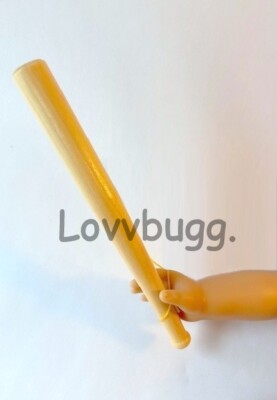 Baseball 7" Bat Accessory for American Girl 18" Doll FREESHIP ADD-ONS ...