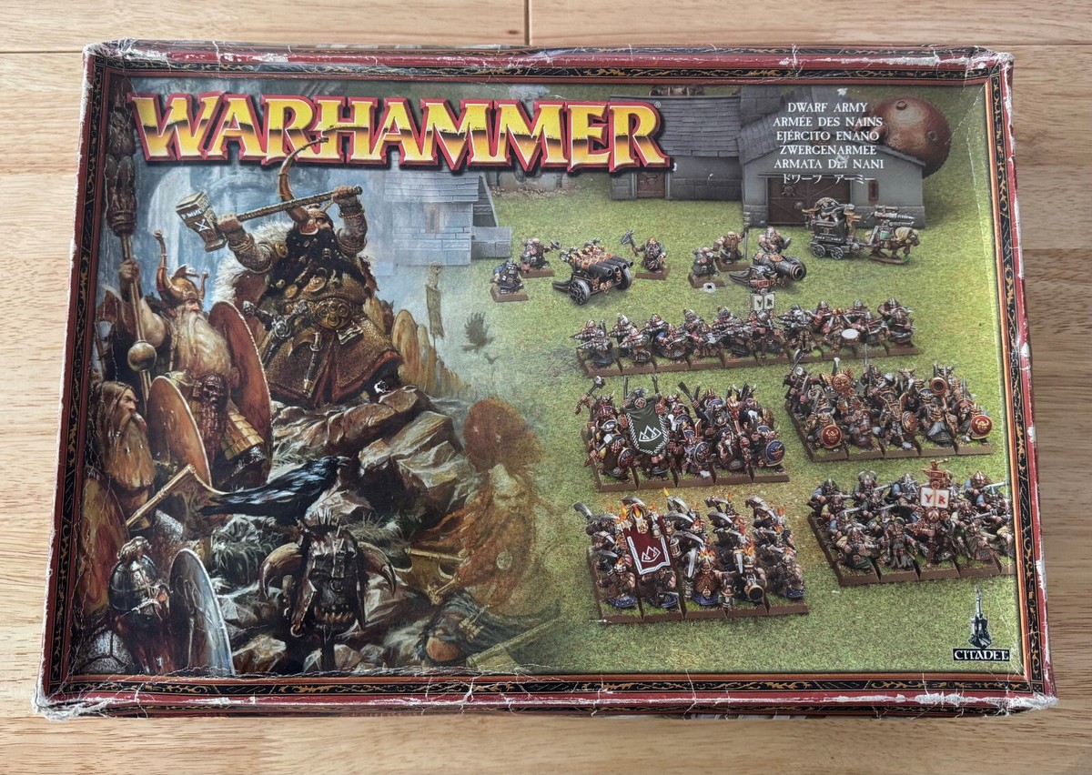Warhammer Dwarf Army Box