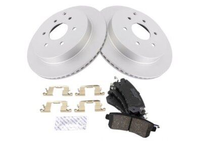 For 2014-2021 Infiniti QX80 Brake Pad and Rotor Kit Rear 67396HWMT 2015 ...