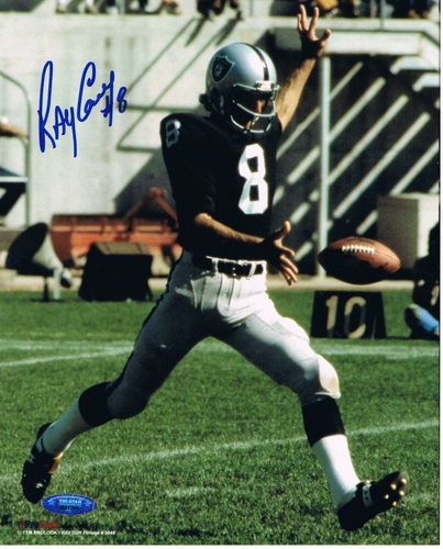 OAKLAND/LAS VEGAS RAIDERS RAY GUY SIGNED/AUTOGRAPHED 8 X 10 PHOTO W/COA ...