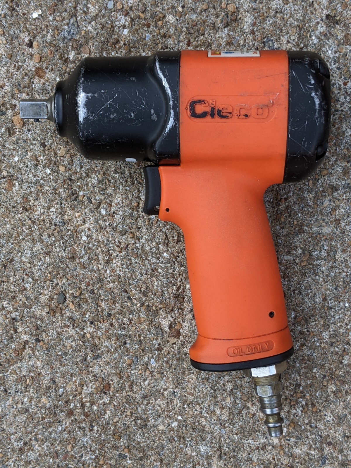 Cleco CV-375P 3/8" Pneumatic Pistol Grip Air Impact Wrench for Aircraft ...