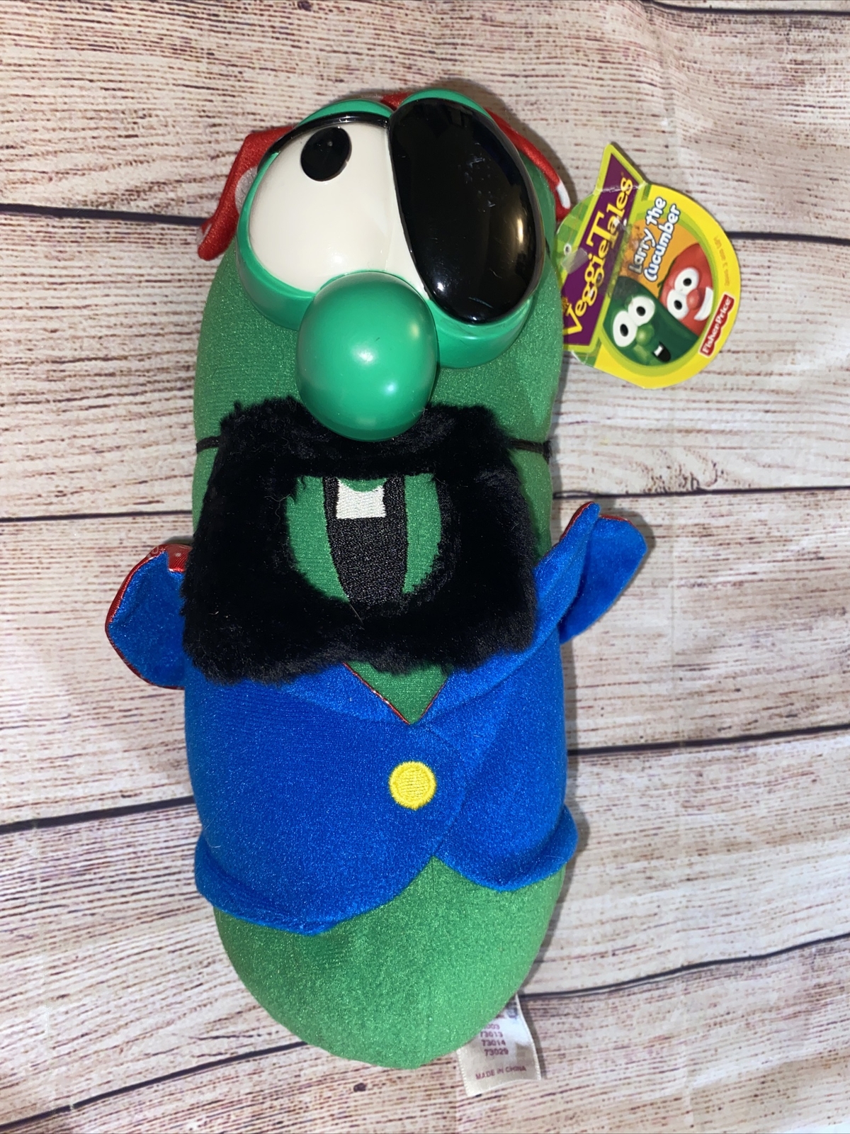 Veggie Tales Fisher Price Larry The Cucumber Veggie Tales 10” Plush ...