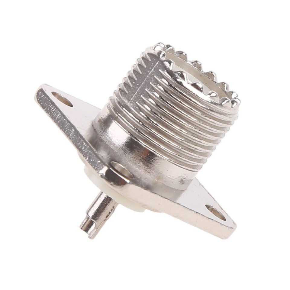 20/40 Pcs UHF Female Jack SO239 Panel Chassis Mount Coax Cable ...