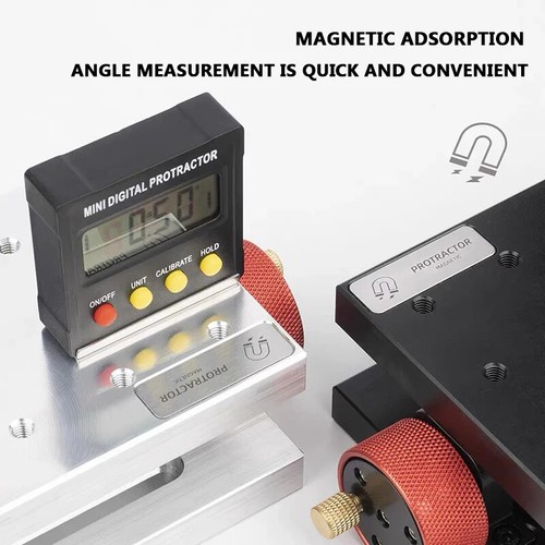 Aluminum Alloy Adjustable Angle Tilt Punch Woodworking Positioning ...