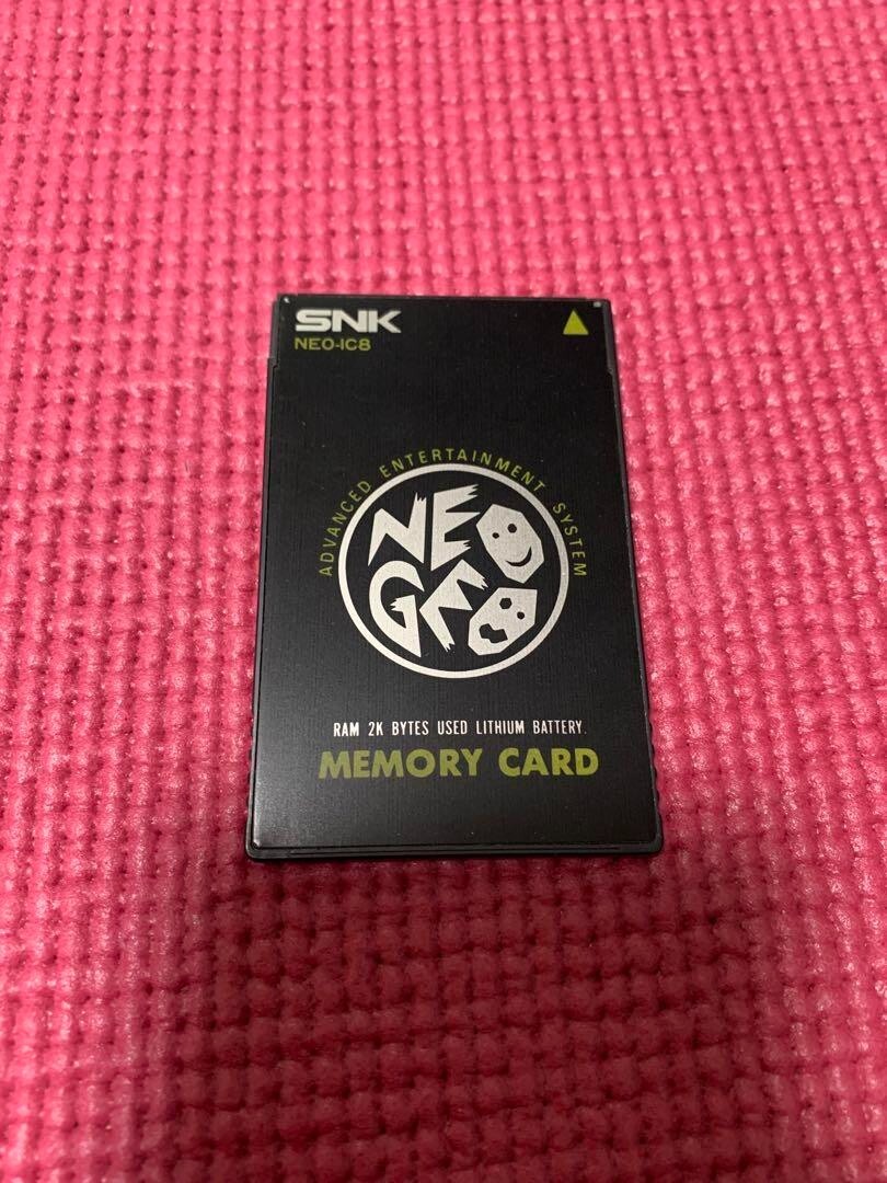 NEO GEO AES Memory Card Neogeo SNK IC8 Working | eBay