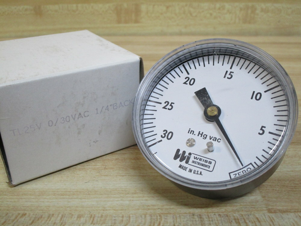 Weiss Instruments TL25V 0/30 Weiss Gauge (Pack of 3) | eBay