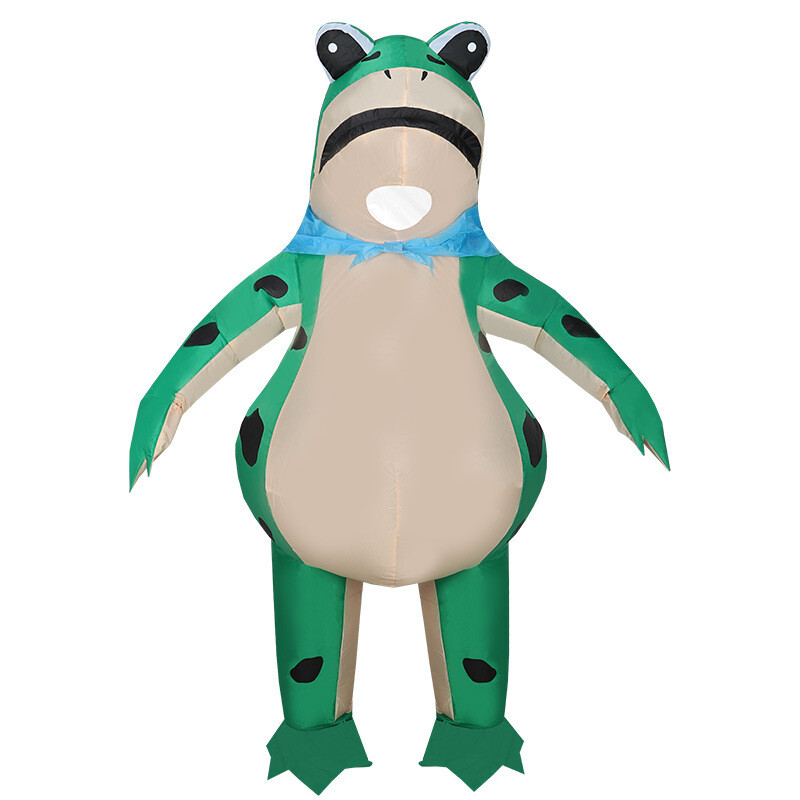 Inflatable Frog Costume Adults/Kids Funny Full Body Blow Up Cosplay ...
