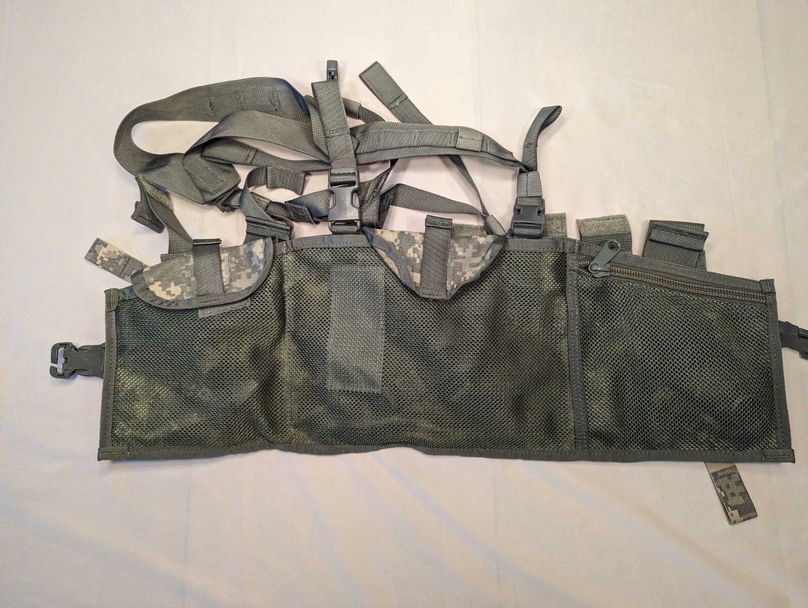 Tactical Assault Panel -ACU - UCP - TAP Chest Rig and Panel Only USGI ...