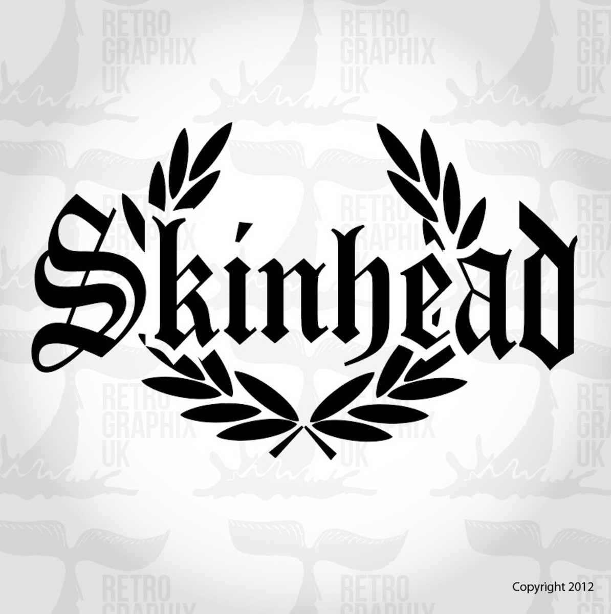 Mods Skinhead Logo 441 Skinhead Sticker Scooterproducts