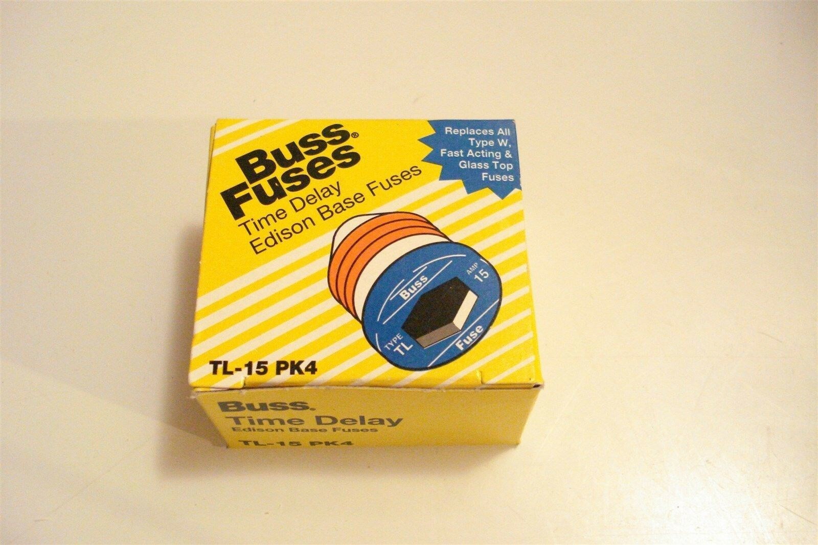 (1029.) Plug Fuses TL-15 Edison Base 4-pk | eBay