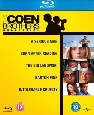 The Coen Brothers Blu Ray Box Set 5 Movie Collection Film Brand New ...