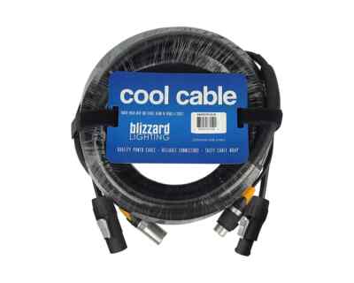 Blizzard DMXPCT-25 / 3-PIN DMX COOL CABLE+POWERCON TRUE1 COMPATIBLE ...