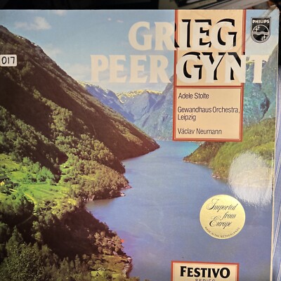 Peer Gynt - Grieg IMPORT Neumann • Adele Stolte Vinyl Record PHILIPS ...