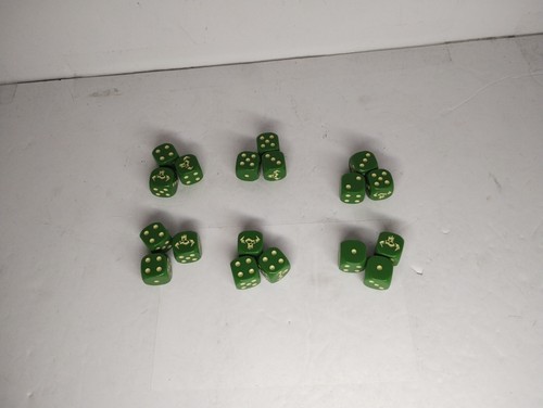 Orks Dice Set 40K Warhammer D6 Games Workshop OOP Games Workshop | eBay