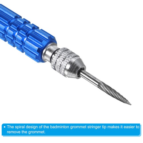 Badminton Grommet Remover, Stainless Steel Racquet Eyelets Nail Cone ...