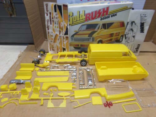 1978 MPC Gold Rush Dodge Van Model kit USED "READ" | eBay
