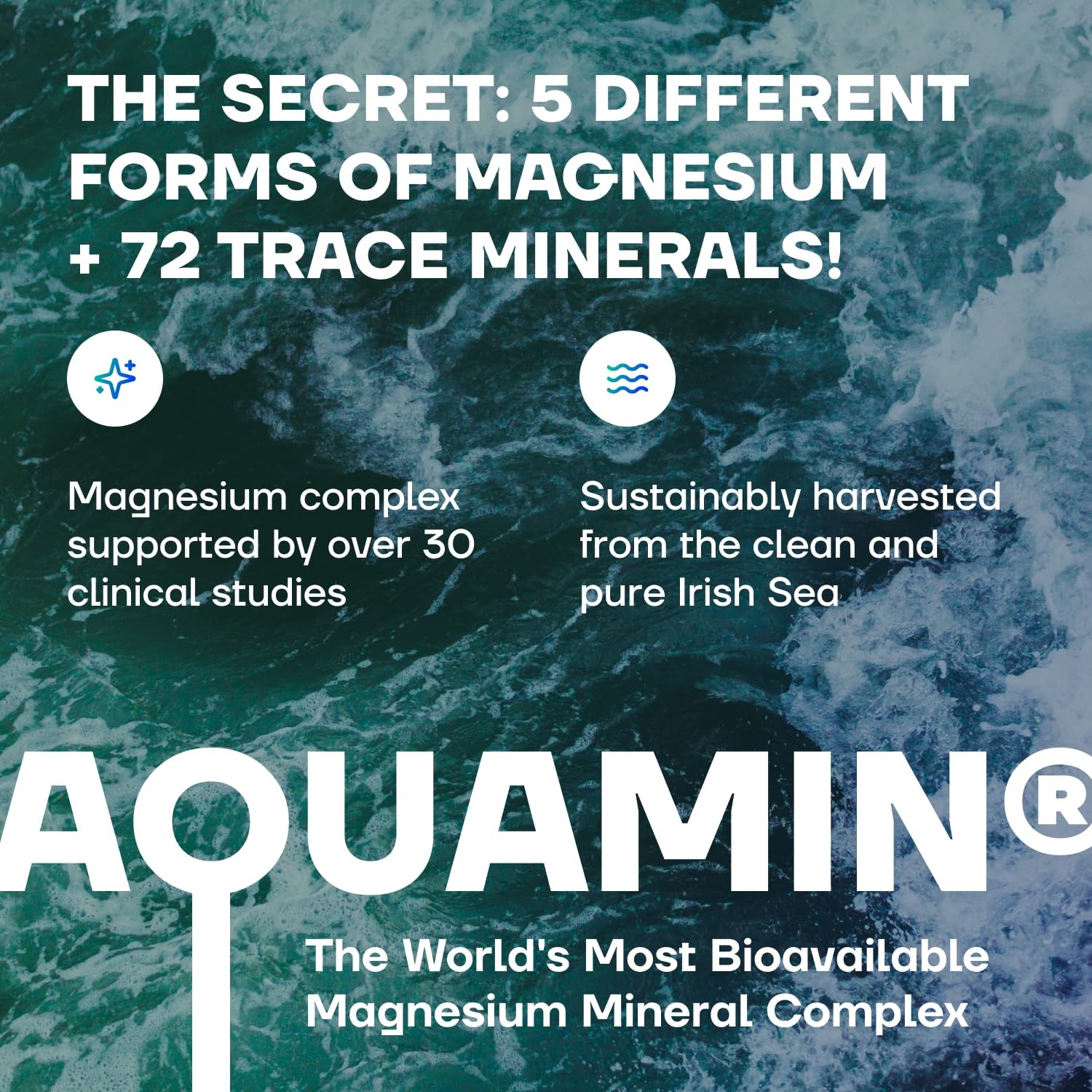 Spectrum 5 Magnesium: 5-in-1 Complex + 72 Trace Minerals for Enhanced ...