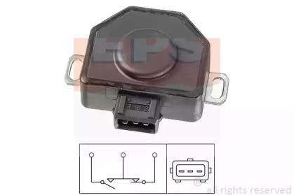 1995079 SENSOR THROTTLE POSITION EPS NEW OE REPLACEMENT | eBay