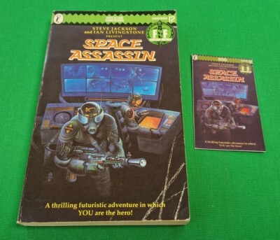 Space Assassin ***1st/1st EDITION!!*** Fighting Fantasy Puffin #2 | eBay UK