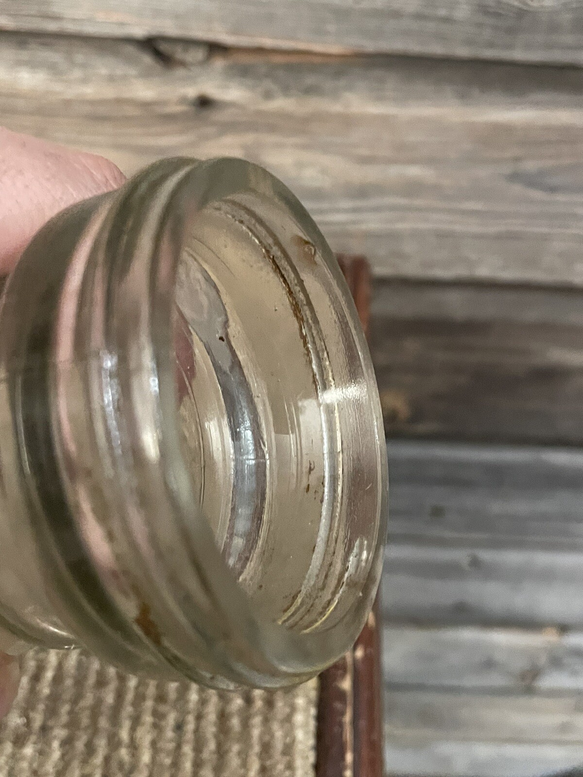 Vintage Glass Oil Bottle Quart Motor Oil Jar | eBay