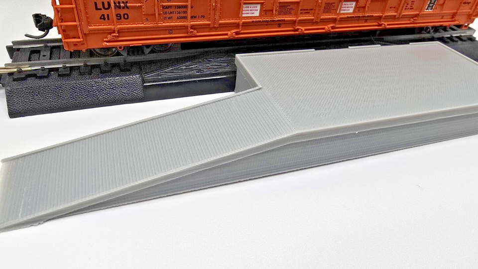 HO Scale Concrete Loading Dock Platform For Freight and Warehouse ...