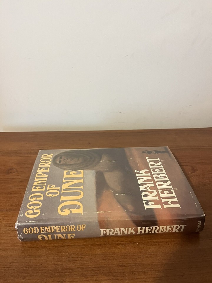 God Emperor Of Dune 1st Edition Book Club Edition Frank Herbert Gutter ...
