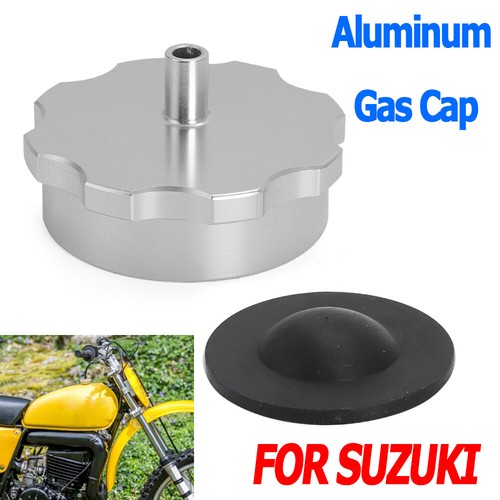Gas Fuel Tank Cap For Suzuki TS75 TM100 TM125 RM370 RM250 TM400 TM250 ...