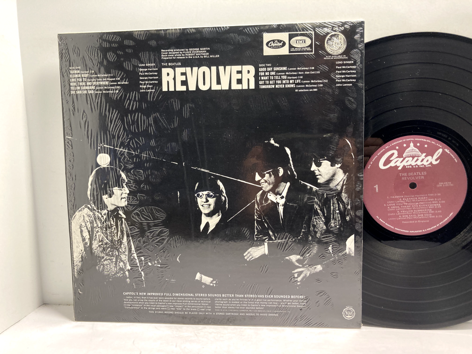 The Beatles - Revolver LP - Capitol SW 2576 - Tested EX Vinyl in Shrink ...