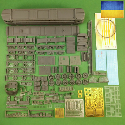 Soviet electric locomotive CHS4 H0 scale 1/87 Kit for assembly RZD ...