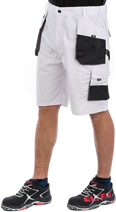 Professional Painters Decorators White Work Shorts Trousers | eBay UK