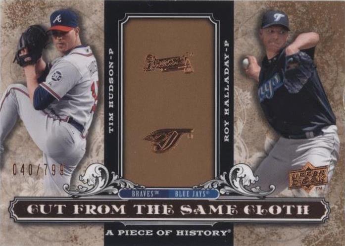 2008 Upper Deck A Piece of History - Cut from the Same Cloth Roy ...