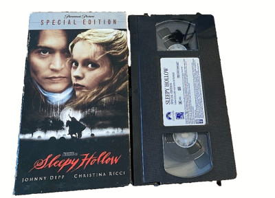 Sleepy Hollow (1999), Special Edition VHS Movie, Paramount (1999), J ...