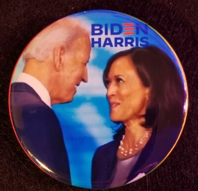 Biden Harris Presidential Campaign Pin 2020 - "Biden/Harris" | eBay