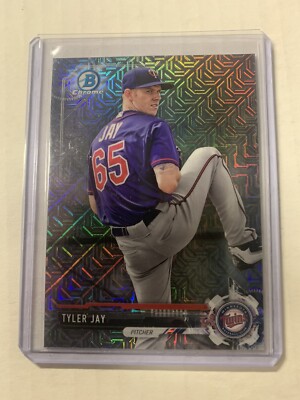 Tyler Jay RC 2017 Bowman Chrome Mega Box Prospects Refractor #BCP114 ...