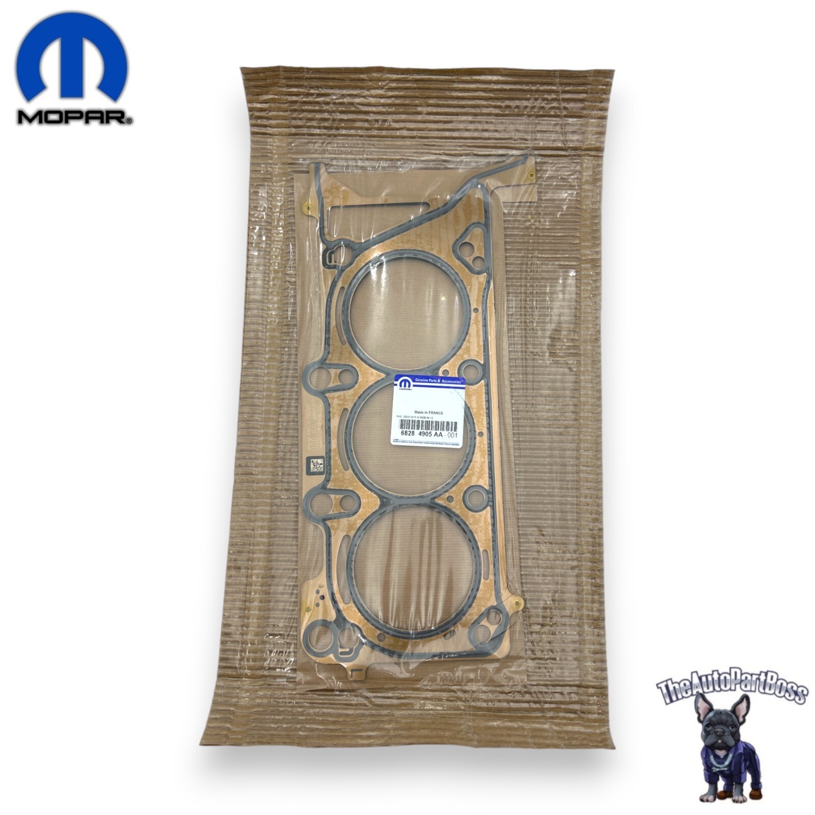 3.6L Cylinder Head Gasket, Left Side OEM Mopar 68284905AA | eBay