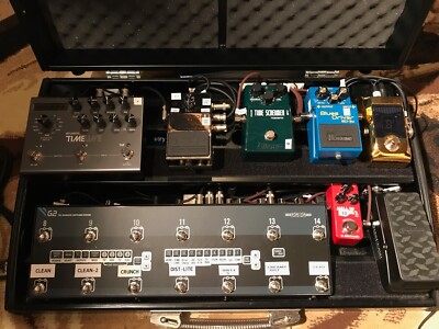 GigRig G2 Custom Guitar Pedal Board, 13 pedals/components, Schmidt ...