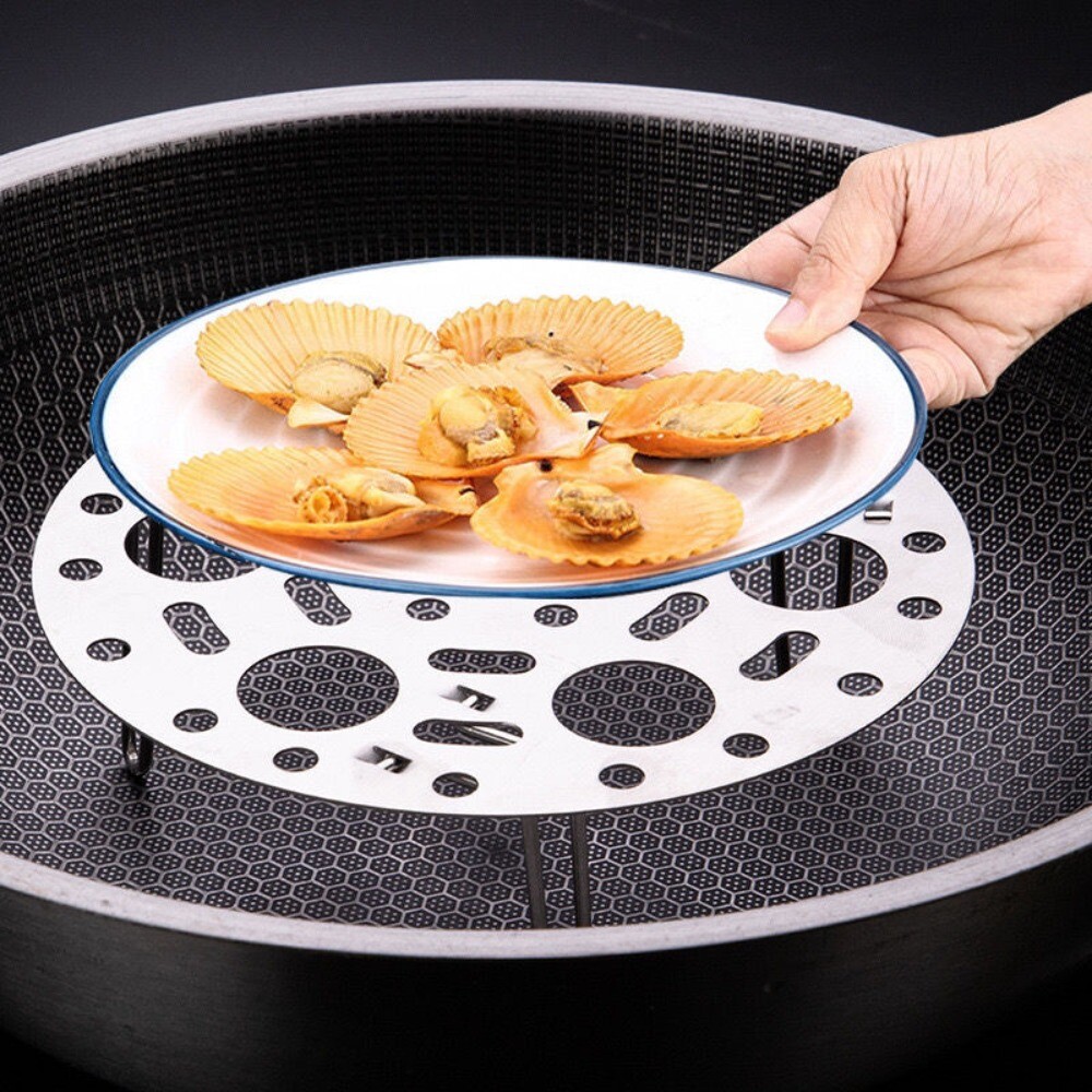 Multifunctional Steamed Egg Rack Stainless Steel Steaming Tray Steamer ...