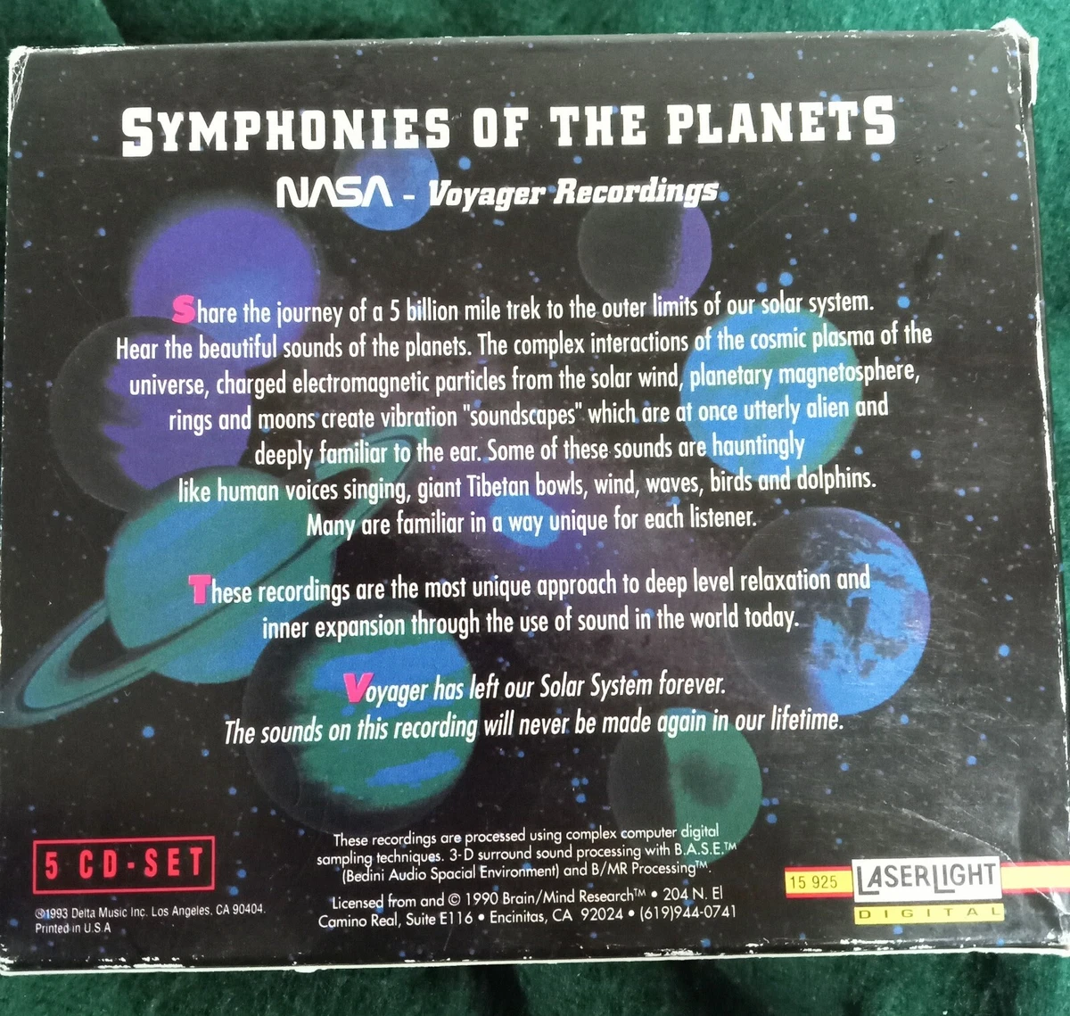 Sounds Of The Planets Nasa