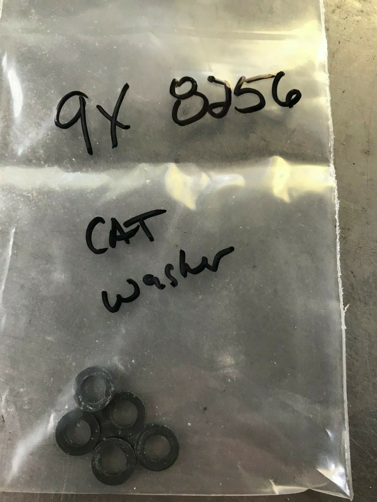 9X8256 GENUINE CAT WASHER Caterpillar 9X-8256 QTY of 5 Fits VOE 960139 ...