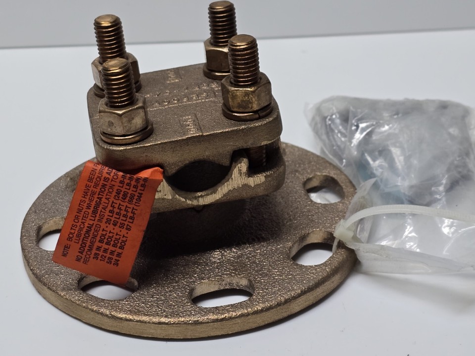 Sefcor Horizontal Bolted Cable to Insulator Bus Support Bronze Alloy ...