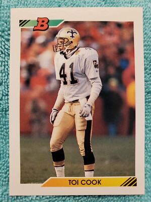 1992 BOWMAN TOI COOK #515 NEW ORLEANS SAINTS | eBay