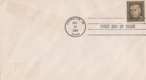 ZAYIX US 1289 FDC George C. Marshall, uncacheted cover 1024A0158 | eBay