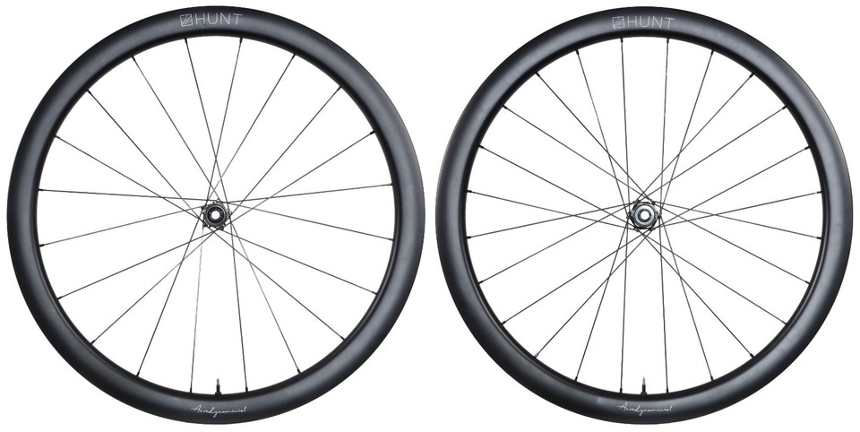 HUNT 44 Aerodynamicist Carbon CL Disc Tubeless Road Wheelset 11s 700c ...