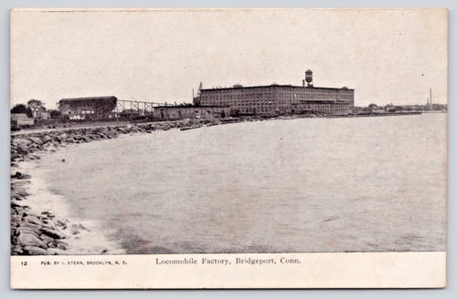 1905 Bridgeport CT - Locomobile Factory - Automobile Company Conn ...